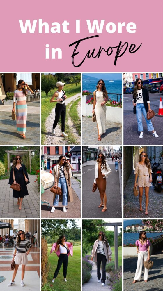 What I Wore In Europe - Sisters Guide to Style