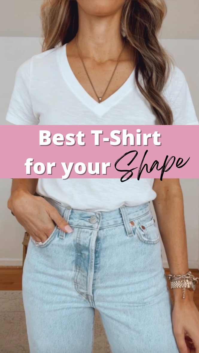 Best T-shirt for Your Body Type - Sisters Guide to Style