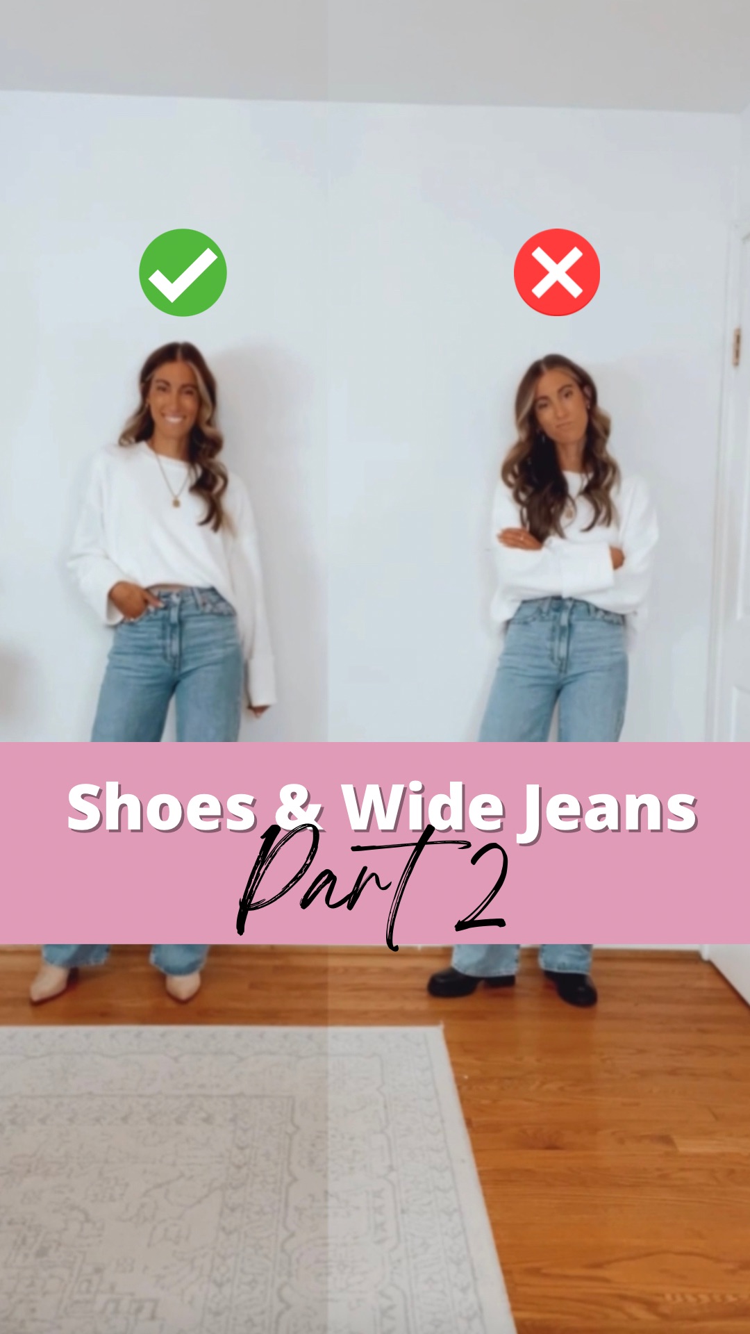 Shoes & Wide Leg Jeans: Part 2 - Sisters Guide to Style
