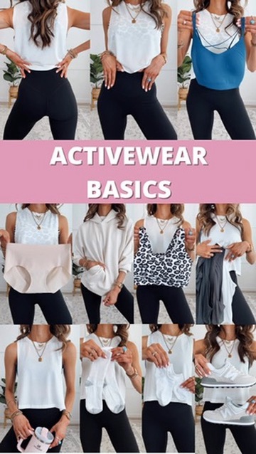 Activewear Basics - Sisters Guide to Style