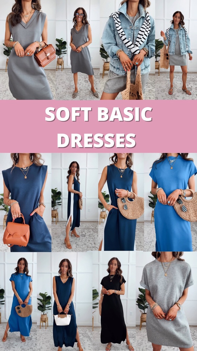 Soft Basic Dresses - Sisters Guide to Style