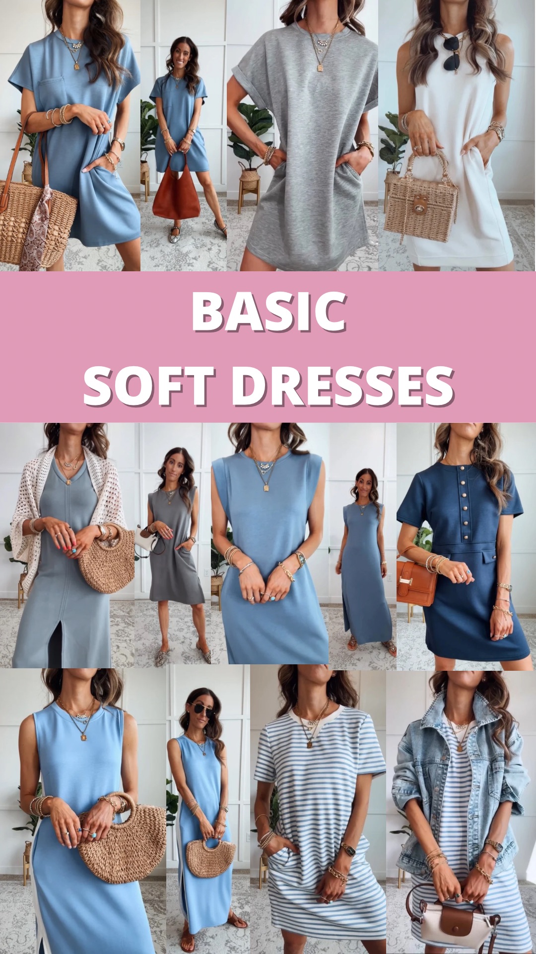 Soft Basic Dresses - Sisters Guide to Style